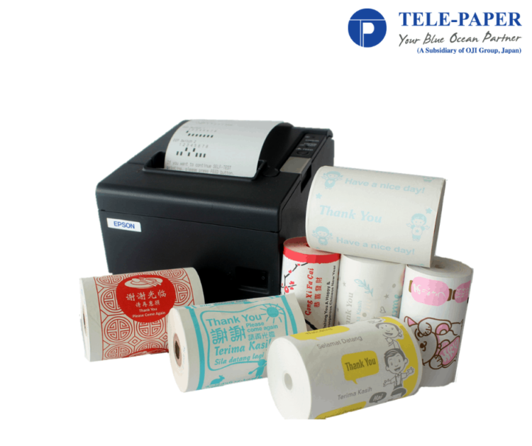Pre-Printed Thermal Paper Roll Manufacturer l Receipt