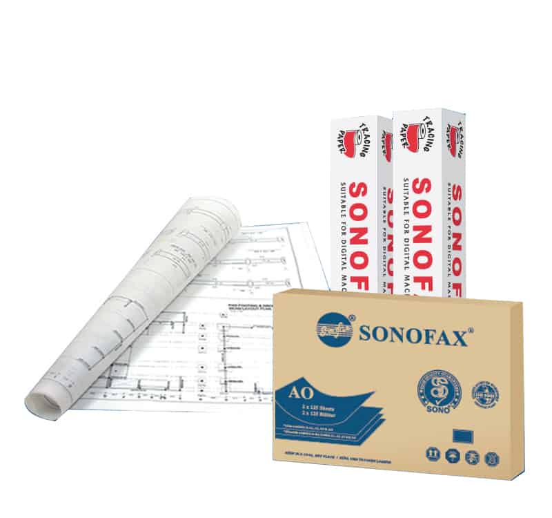 Tracing Paper Roll 112GSM Telepaper