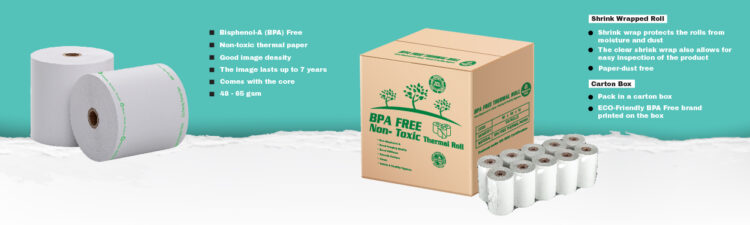 Tele-paper manufacture and export blank thermal paper roll